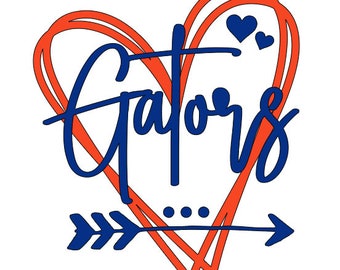 Florida Heart Decal - Etsy