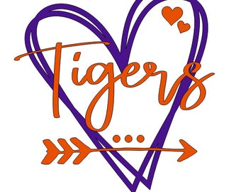Clemson Decal - Etsy