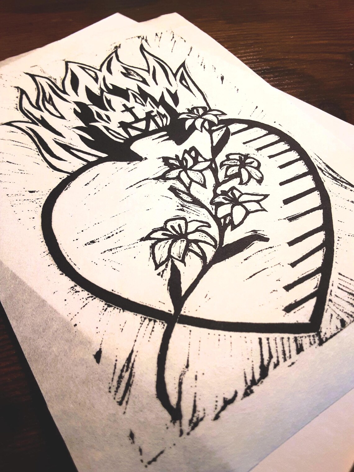 Most Chaste Heart of St. Joseph 5x7 Art Print - Etsy