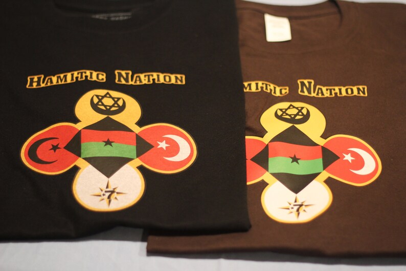 Hamitic Nation T-shirt Isrealites Five Percenter Islam Hebrew Africa ...