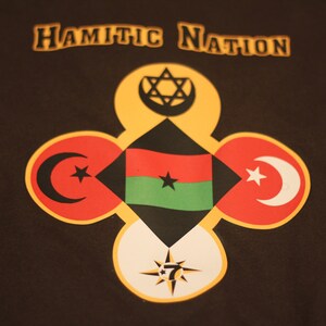Hamitic Nation T-shirt Isrealites Five Percenter Islam Hebrew Africa ...