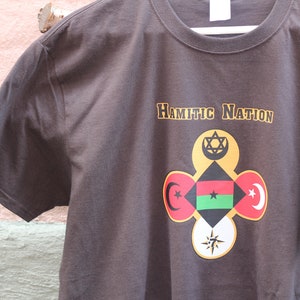 Hamitic Nation T-shirt Isrealites Five Percenter Islam Hebrew Africa ...