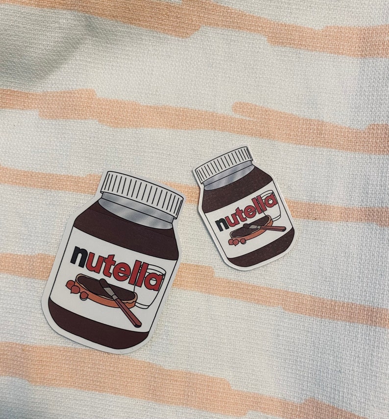 Nutella Sticker - Etsy