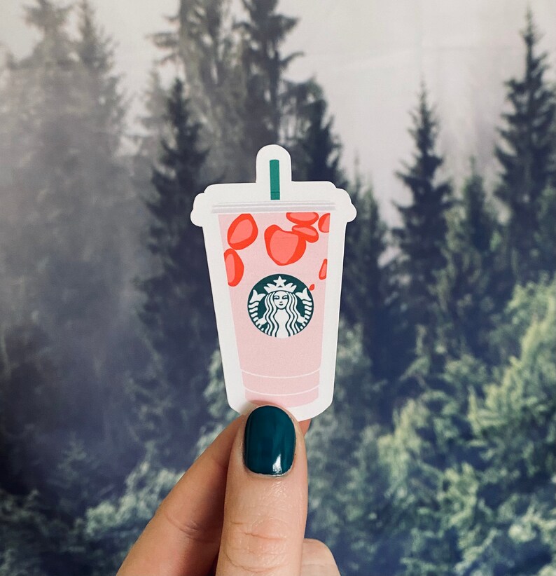 Pink Drink Sticker - Etsy