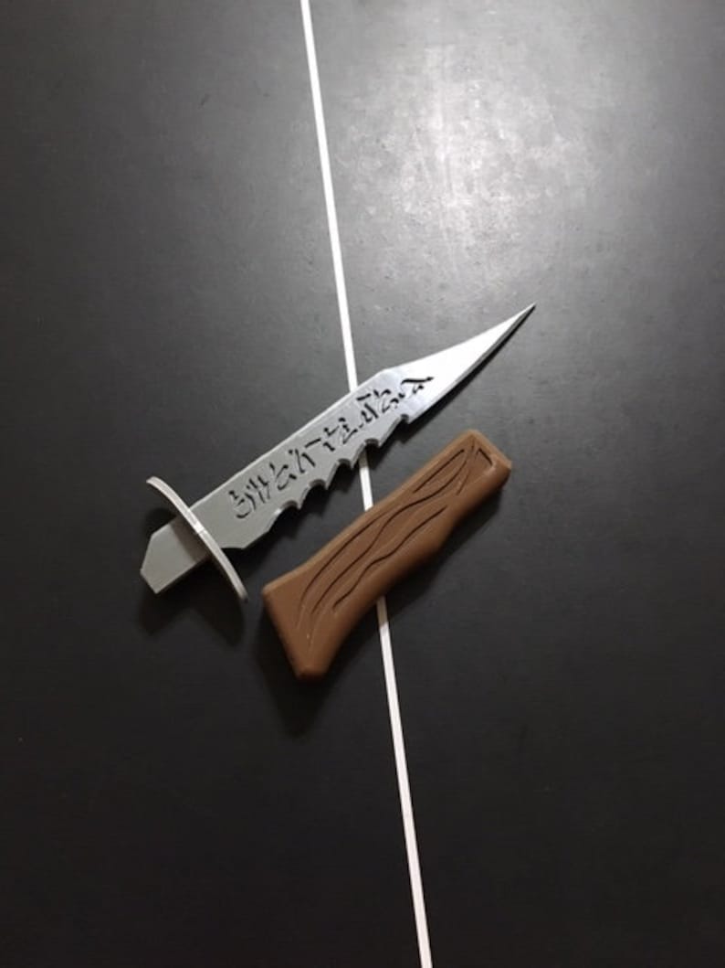 3D Printed Demon Blade Supernatural - Etsy
