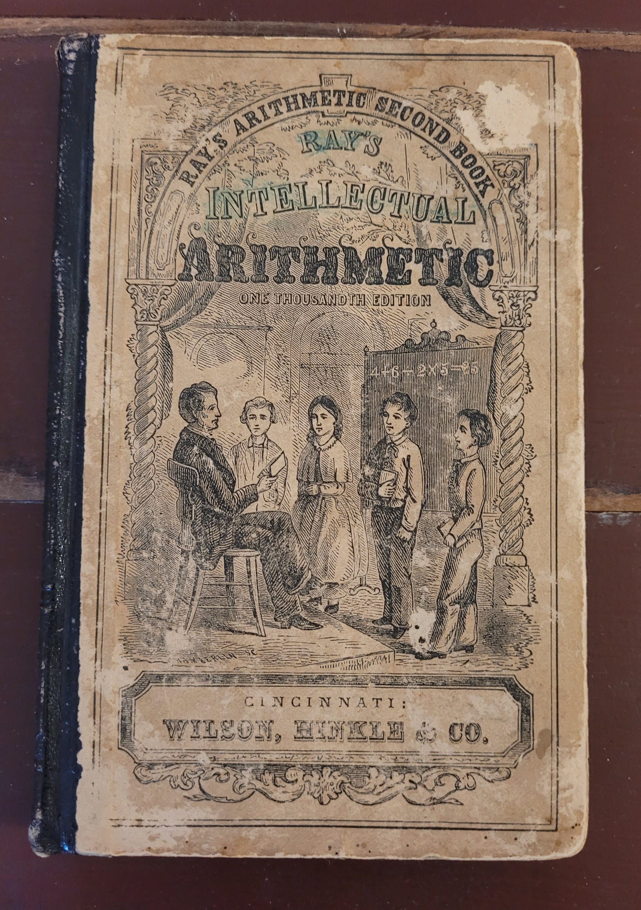 Vintage Books Vintage Ray's 1880 Arithmetic 2nd Addition Vintage School ...