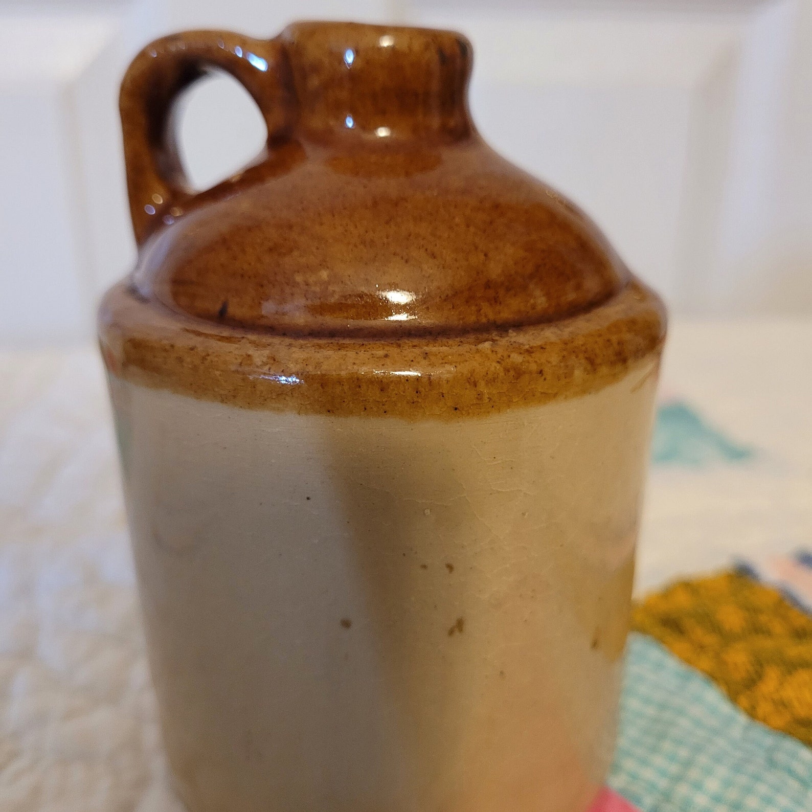 Mini Antiques Stone Jug. Primitive Stone Jug. Stone Jugs From the 1900 ...