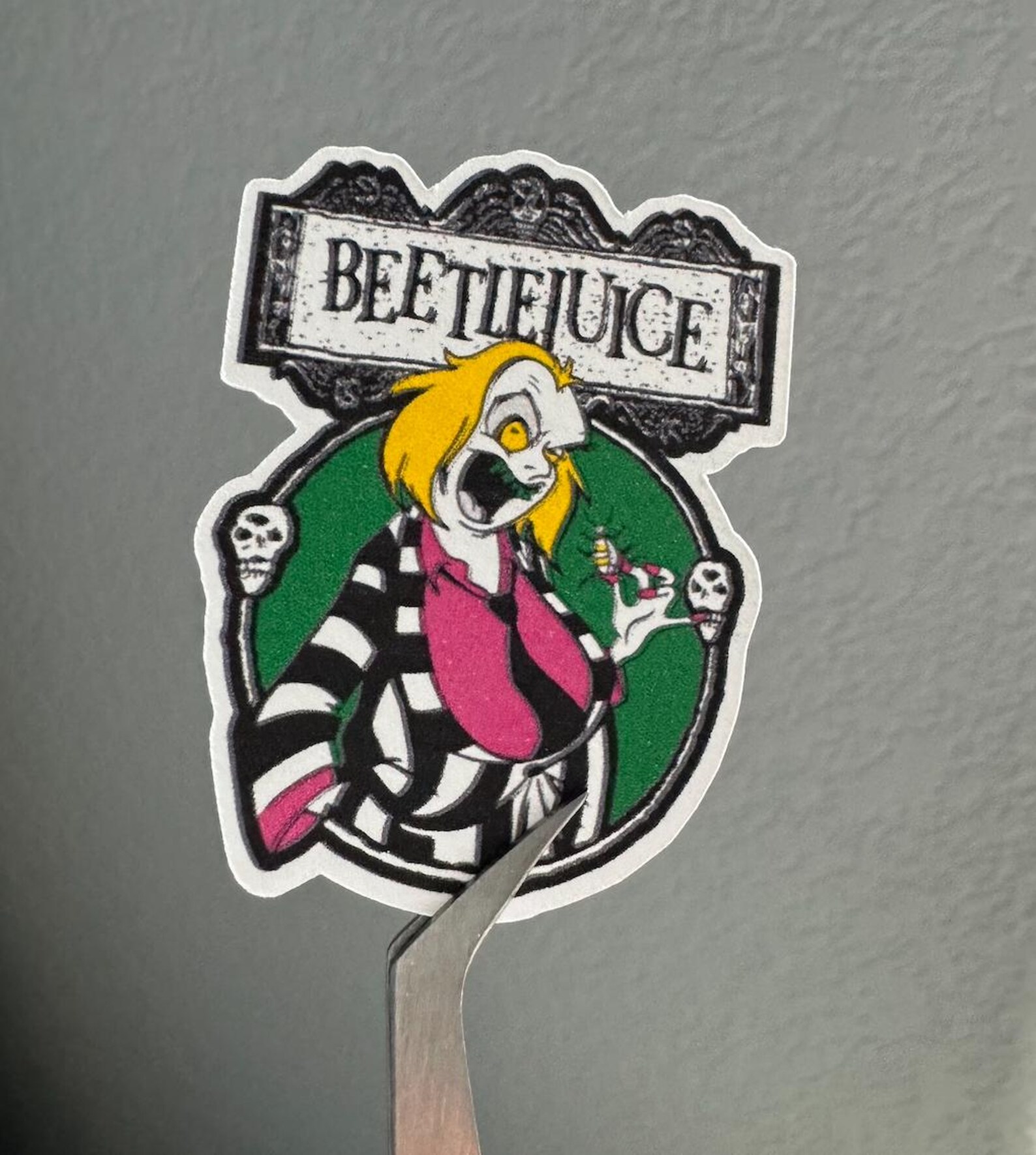 Beetlejuice PNG, Cupcake/cake Toppers, Cake Topper, Summerween Party ...
