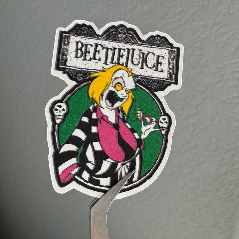 Beetlejuice Cake Topper - Etsy
