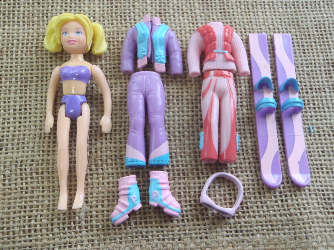 Vintage Polly Pocket 2002 Winter Break Skiing Polly Target Exclusive ...