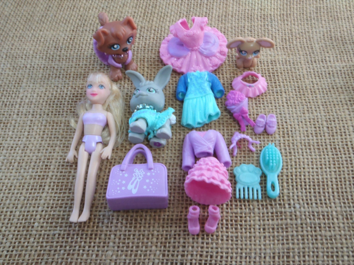 Vintage Polly Pocket Sparklin Pets Fashions Series Dog - Etsy