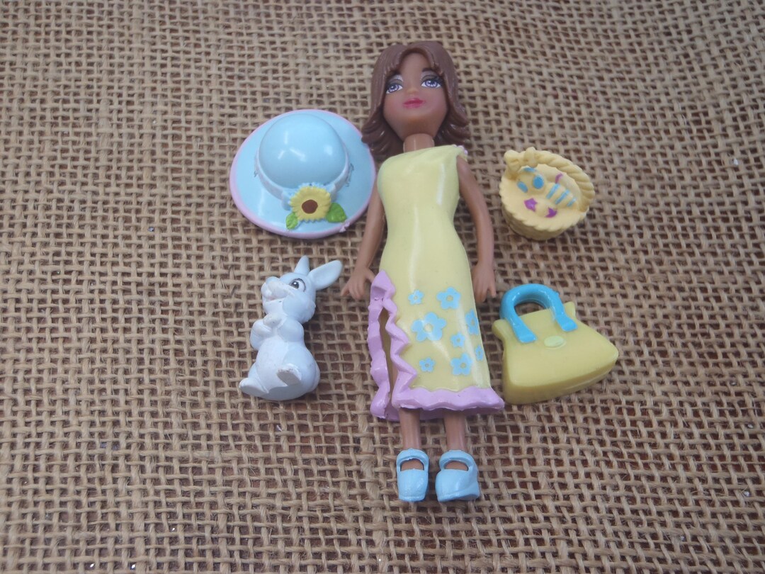 Vintage Polly Pocket Easter Egg Hunt Doll Set Z64 - Etsy
