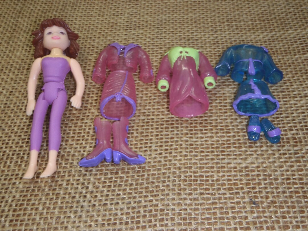 Vintage Polly Pocket 2001 Hot Looks Clear Cutie Lila B84 - Etsy