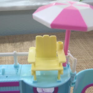 Vintage Polly Pocket Splashin' Fashion Lifeguard Tower Lea Set Color ...