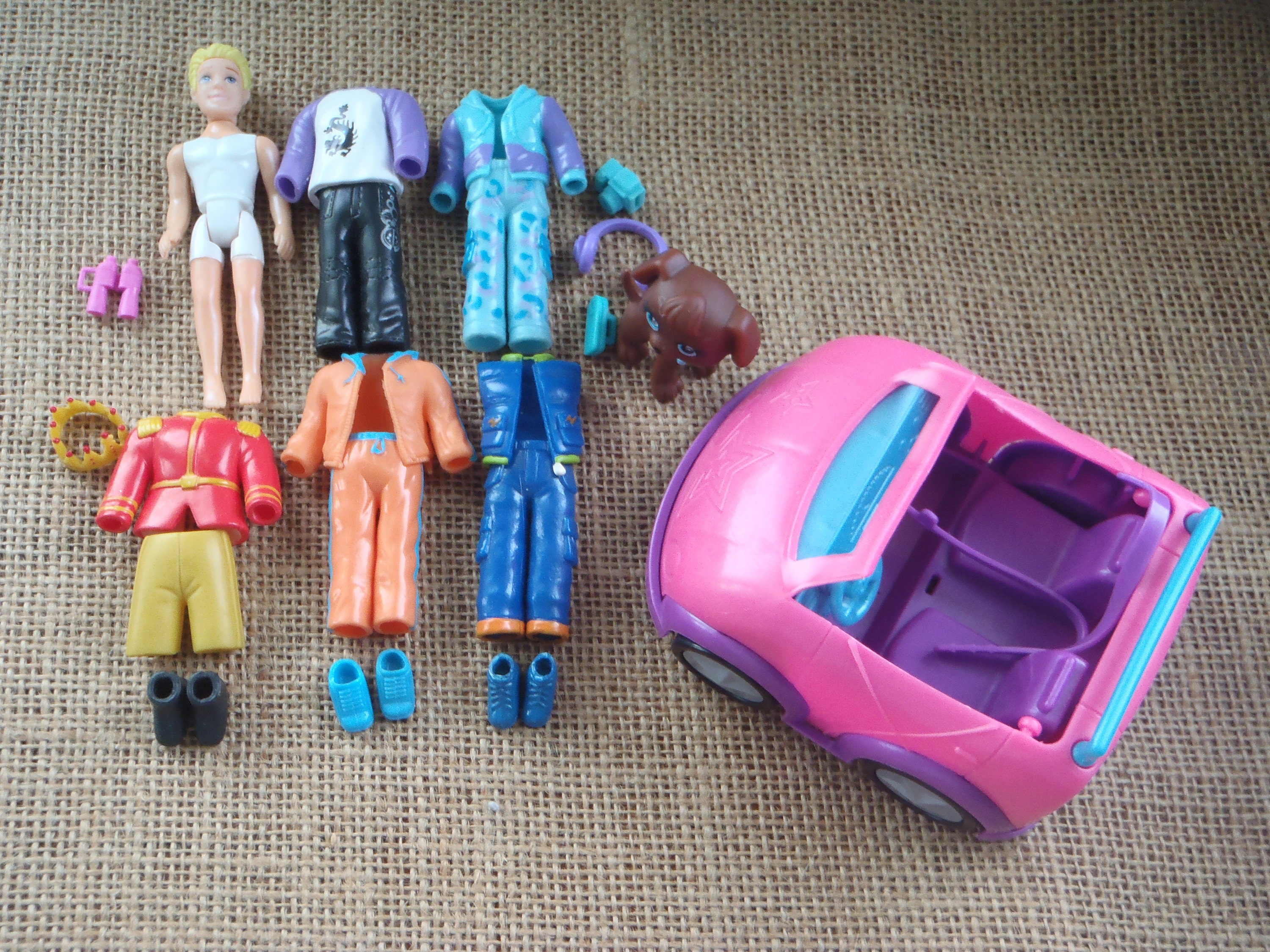 Toys Dolls Toys & Games Vintage Polly Pocket Boy Doll Outfits Shoes Pet ...