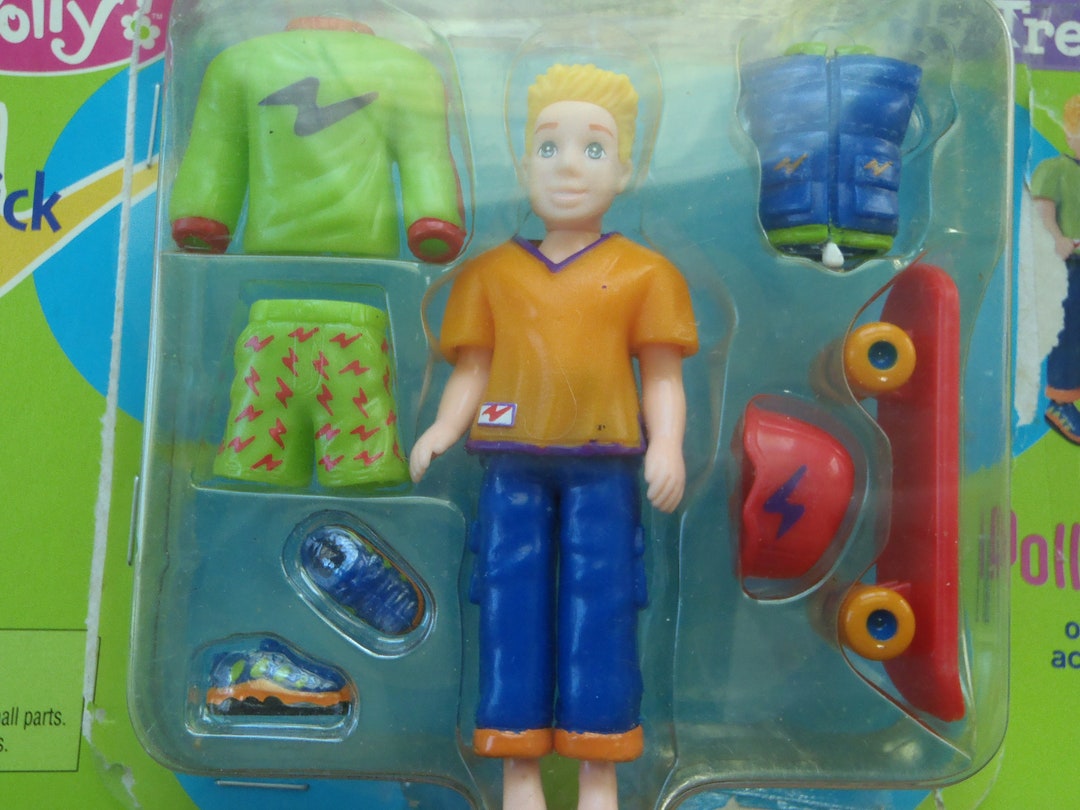 Vintage Polly Pocket Totally Trendy Rick Doll New in Package - Etsy