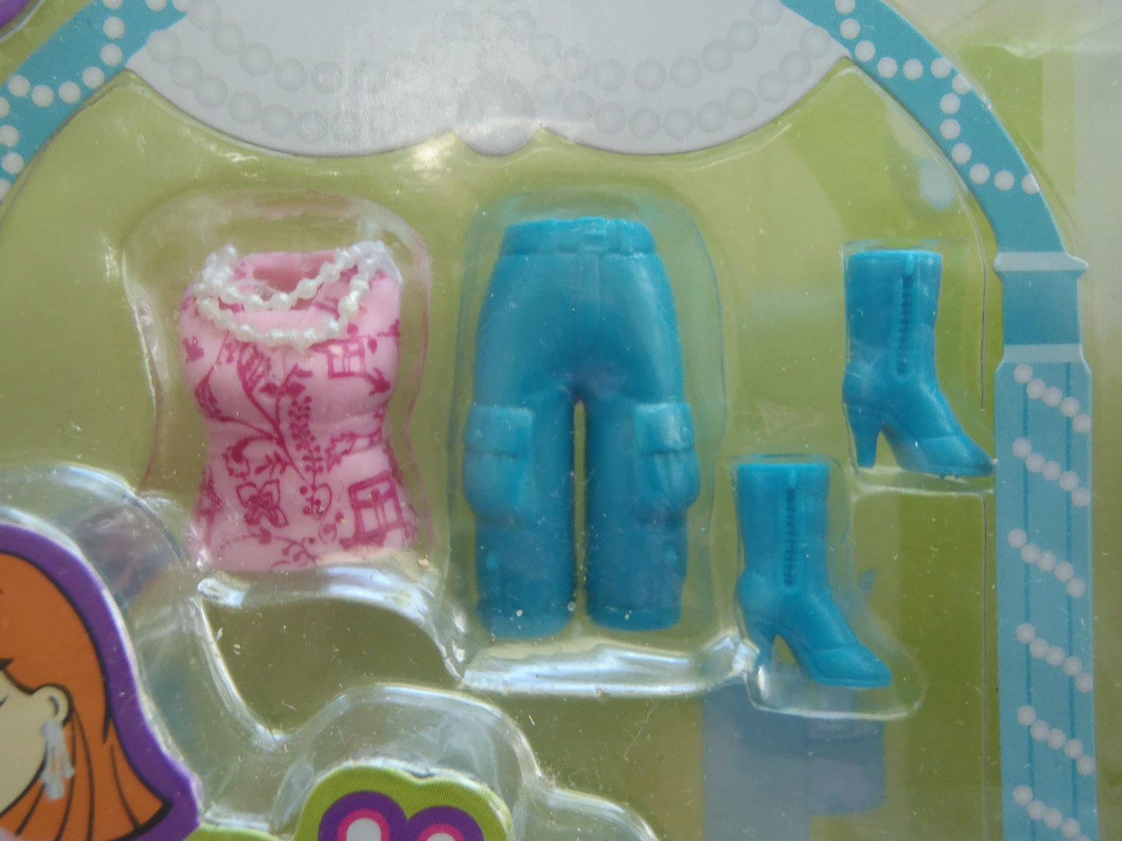Vintage Polly Pocket Ultimate Style Pearl Glam Lea Fashion Doll Earring ...