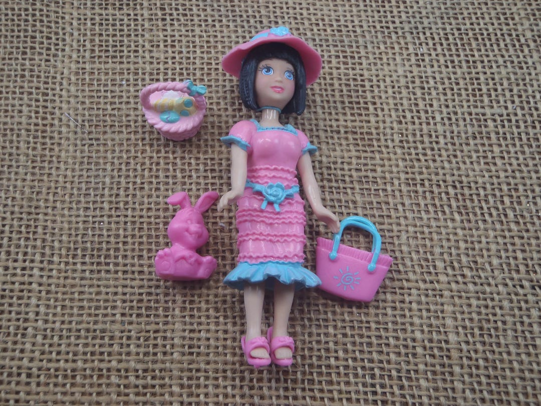 Vintage Polly Pocket Easter Egg Hunt Doll Set Z63 - Etsy