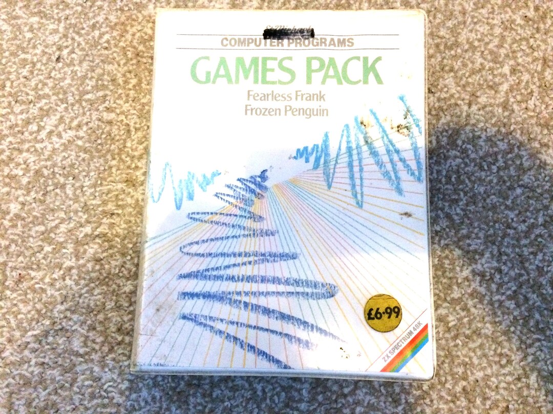 Spectrum 48k Games Cassettes - Big Box Games Pack (19) - Etsy UK