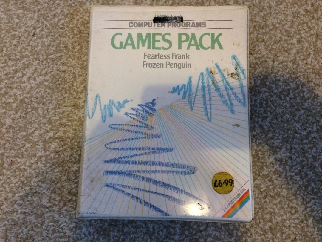 Spectrum 48k Games Cassettes Big Box Games Pack 19 - Etsy UK