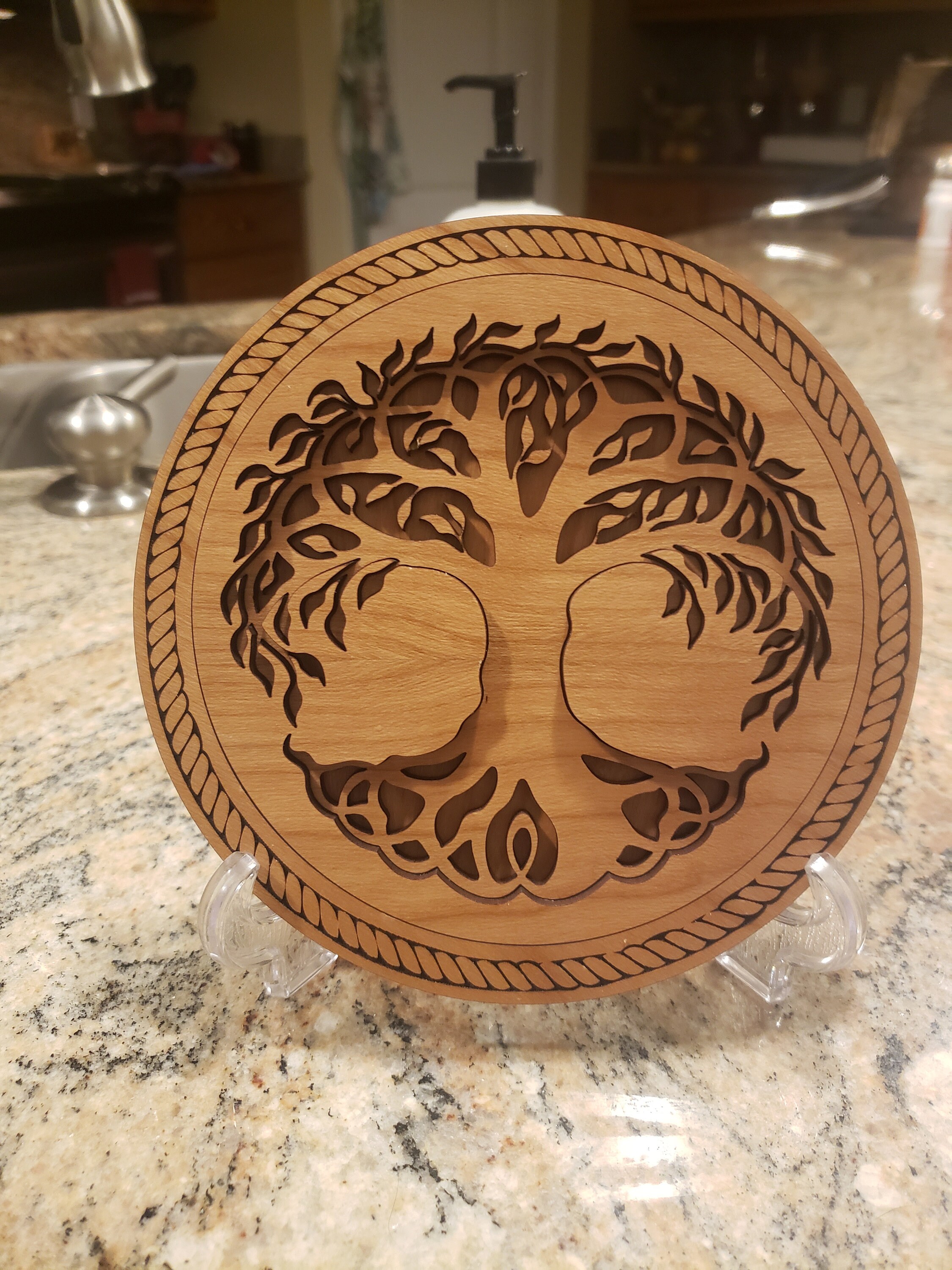 10 Inch Round Tree of Life - Etsy