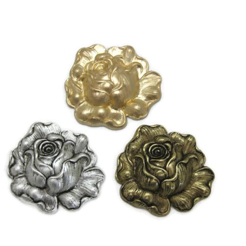 Brass Rose - Etsy