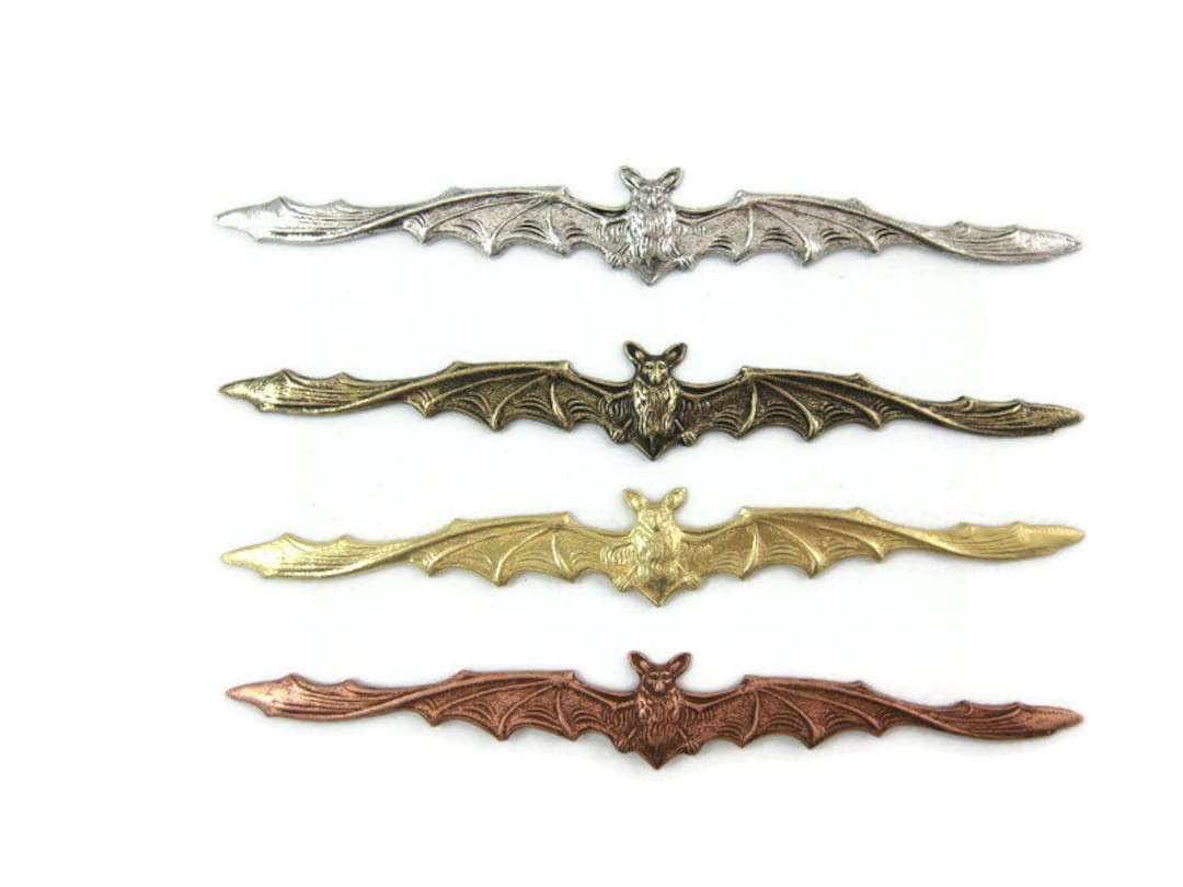 Brass Vintage Design Long Winged Bat , Made in the USA - Etsy
