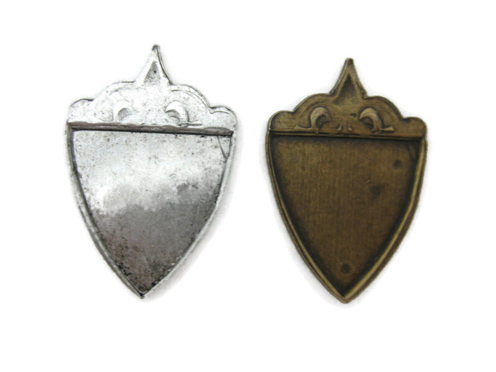 Brass Vintage Design Medieval Heavy Bolted Shield Made in - Etsy