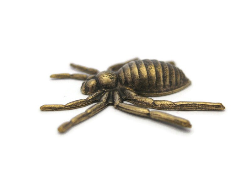 Brass Vintage Design Large Spider Made in the USA - Etsy