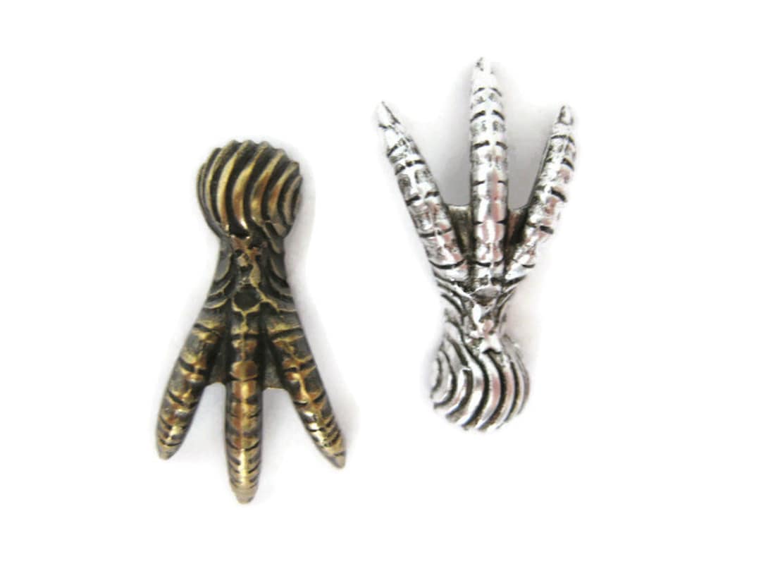 Brass Small Birds Claw , Made in the USA - Etsy