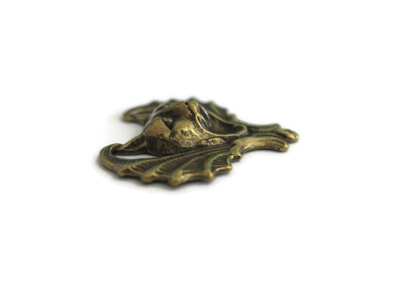 Brass Vintage Design Medium Scary Bat , Made in the USA - Etsy
