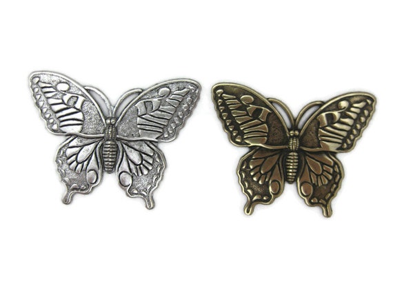 Brass Vintage Design Monarch Butterfly Made in the USA - Etsy