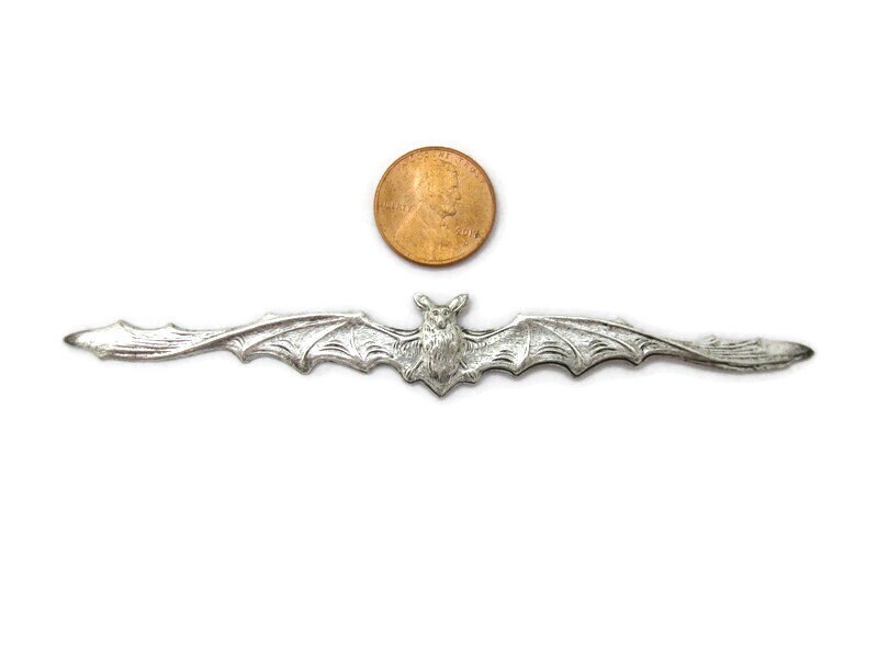 Brass Vintage Design Long Winged Bat Made in the USA - Etsy