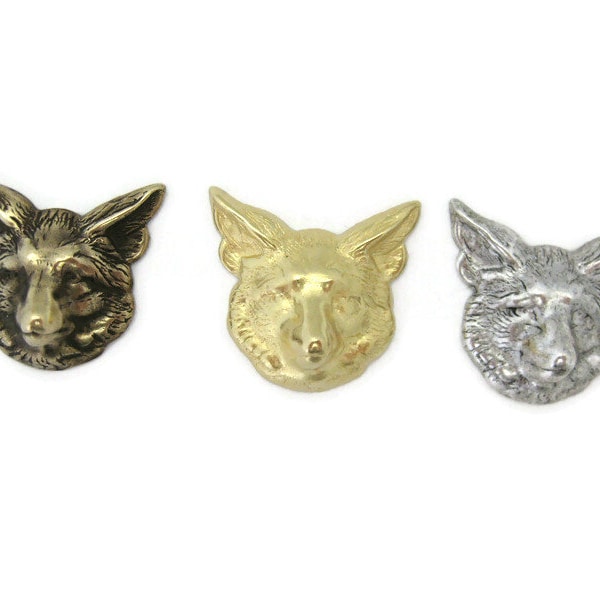 Brass Fox - Etsy