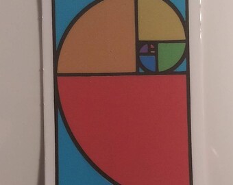 Golden Ratio Sticker - Etsy