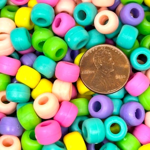 Sweet Candy Matte Barrel Bead Mix, Kandi Beads - Etsy
