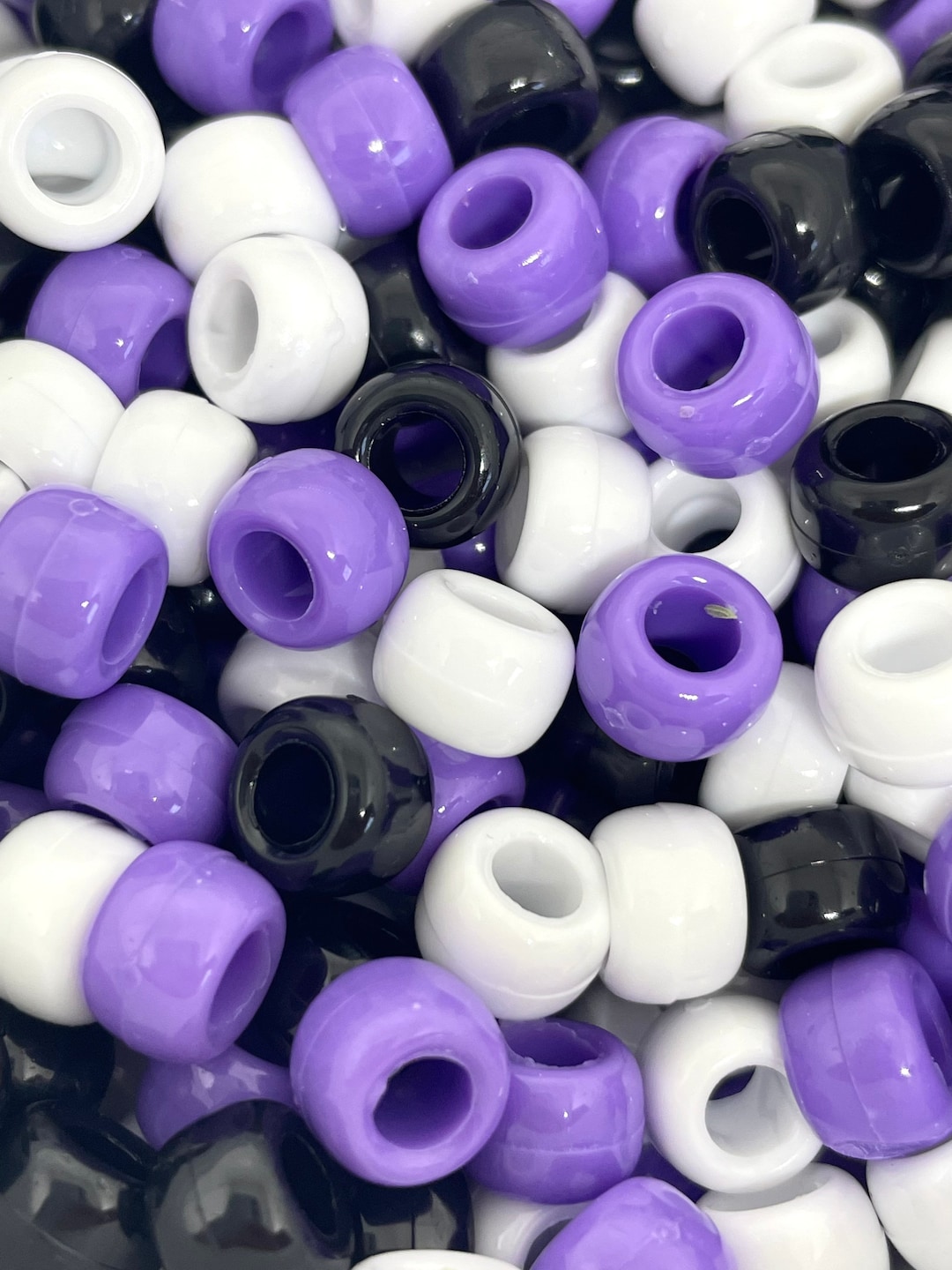 Cute Pony Bead Mix, Gothic Lolita Beads, Pastel Goth Beads, Creepy Cute ...