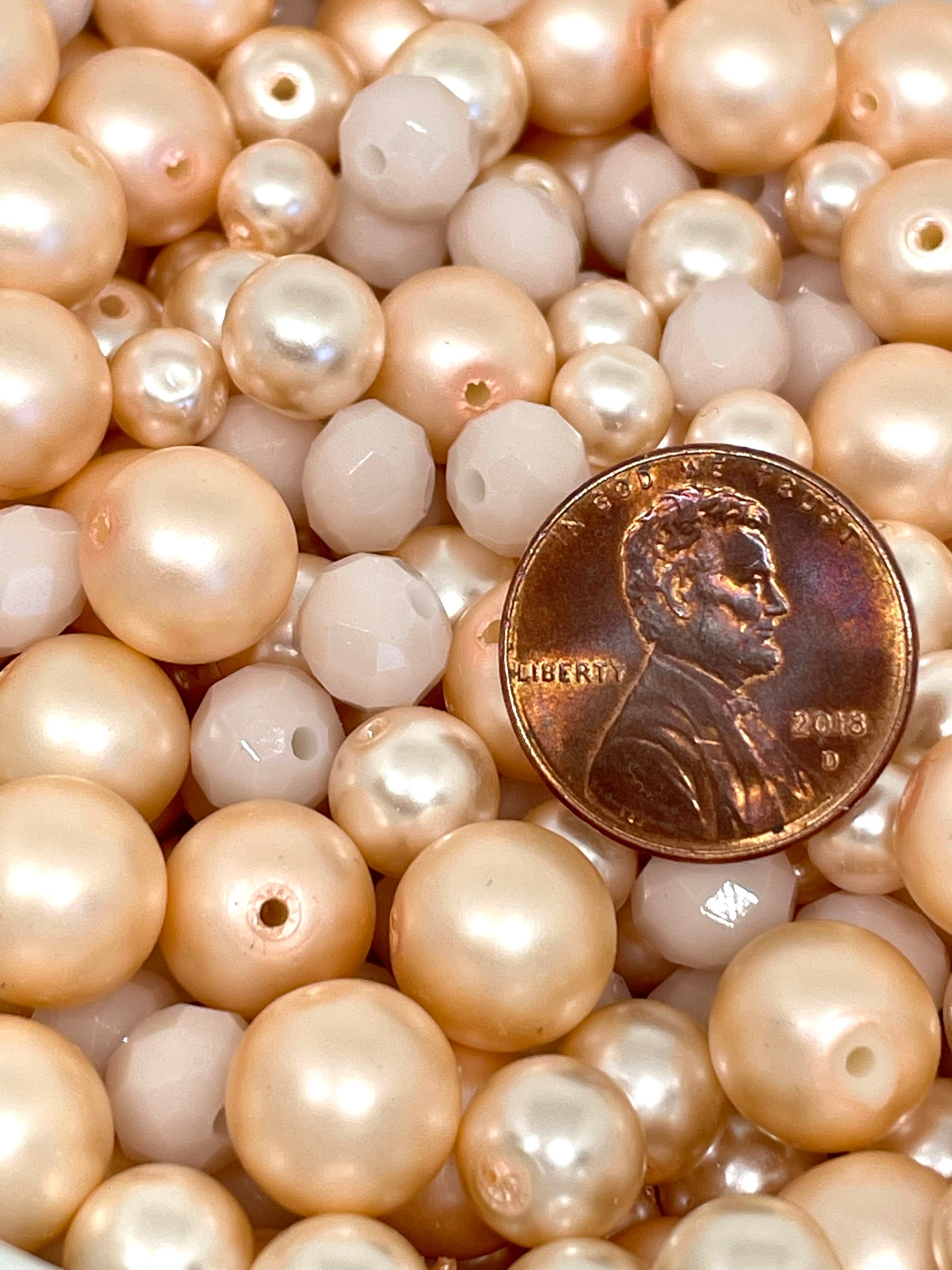 Soft Cream Elegant Bead Mix Cute Beads for Jewelry Making - Etsy