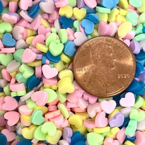 Fake Pastel Star Sprinkles, Polymer Clay Faux Toppings, Slime Add-ins ...