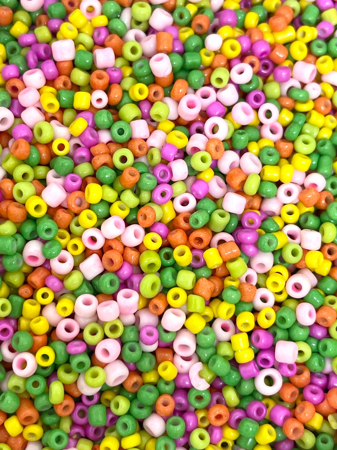 Tiny Fall Themed Seed Bead Mix, Bead Soup, 2mm Seed Beads for Bracelet ...
