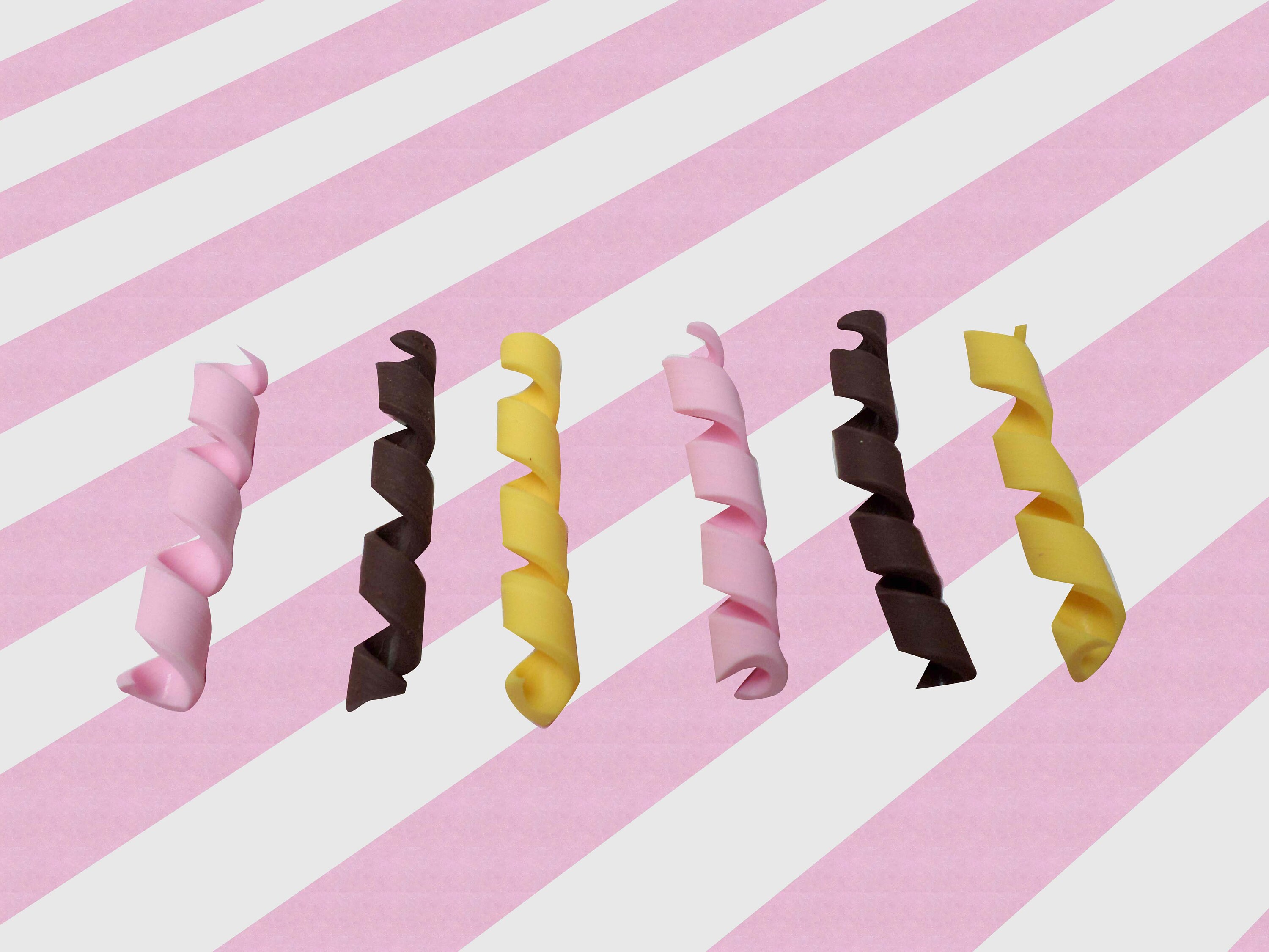 Kawaii Sweet Neopolitan Chocolate Swirls Decoden Cabochons | Etsy