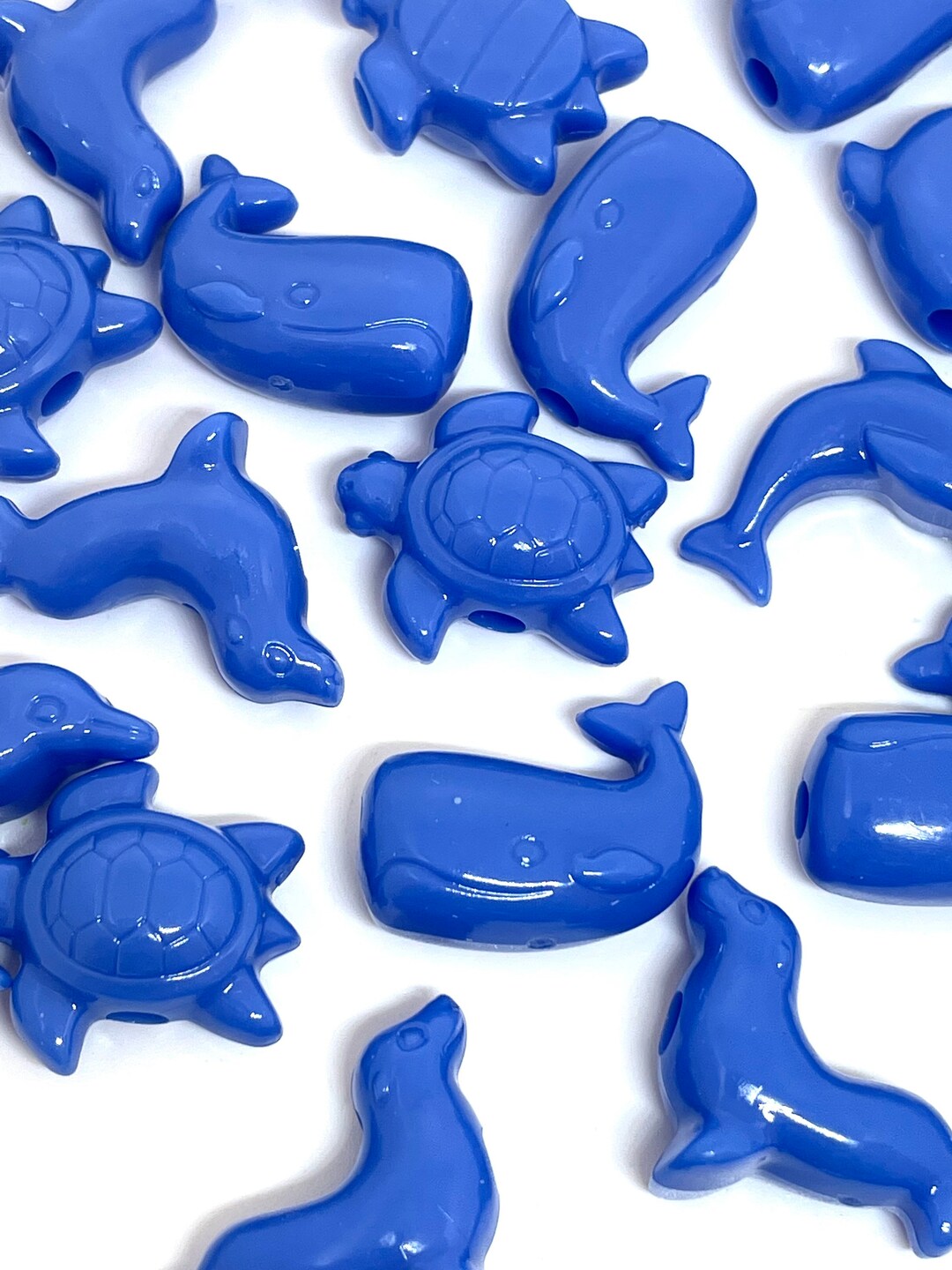 Periwinkle Marine Animal Beads, Sea Life Beads, Ocean Beads for Kids ...