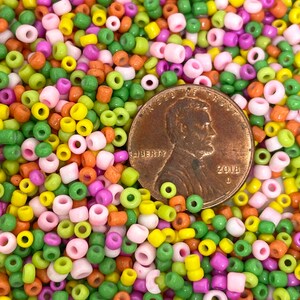 Tiny Fall Themed Seed Bead Mix, Bead Soup, 2mm Seed Beads for Bracelet ...