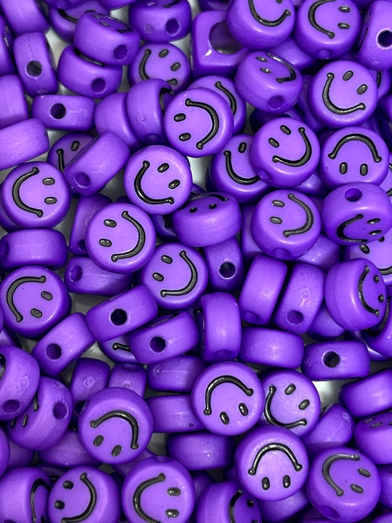 Cute Purple Smiley Faces