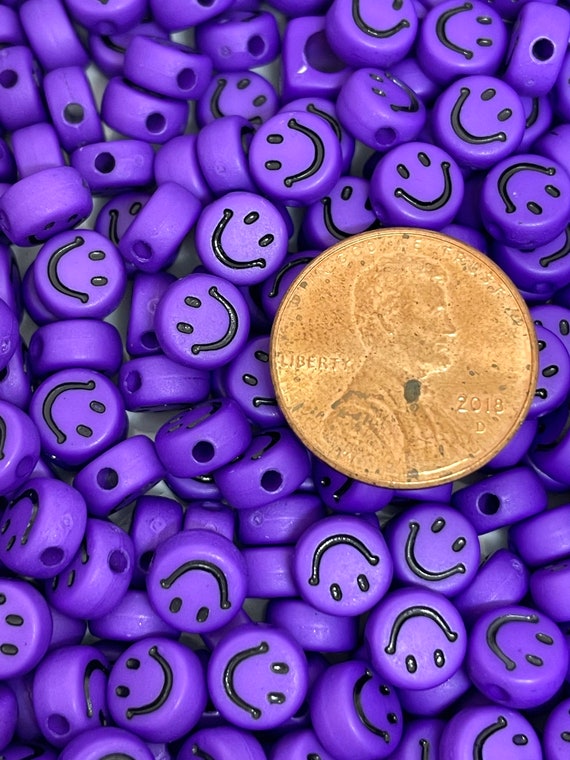 Cute Purple Smiley Faces