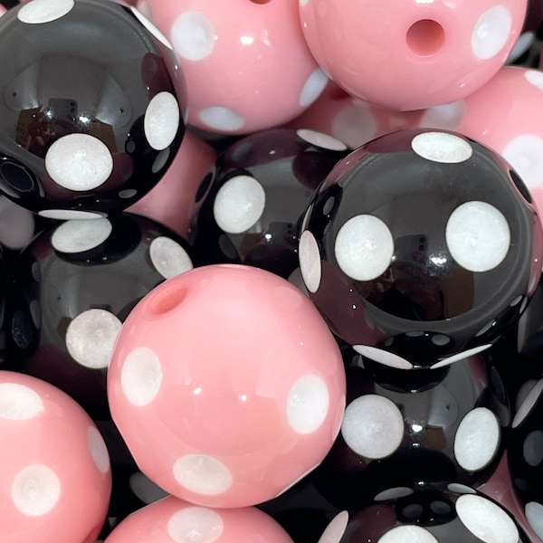 Polka Dot Beads - Etsy