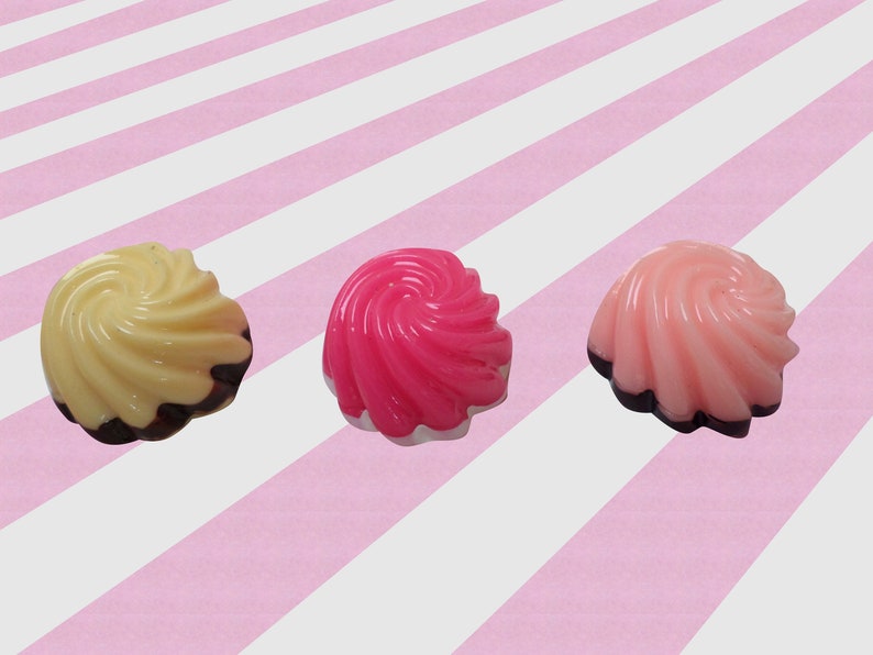 Japanese Cute Chocolate Candy Decoden Cabochons 6pc Set of | Etsy