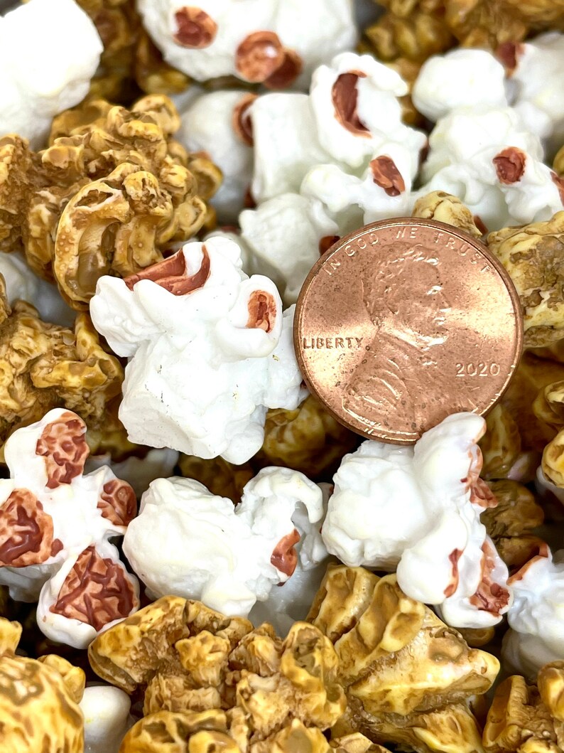 Cute Fake Popcorn Cabochons for Slime Toppings Mixers - Etsy