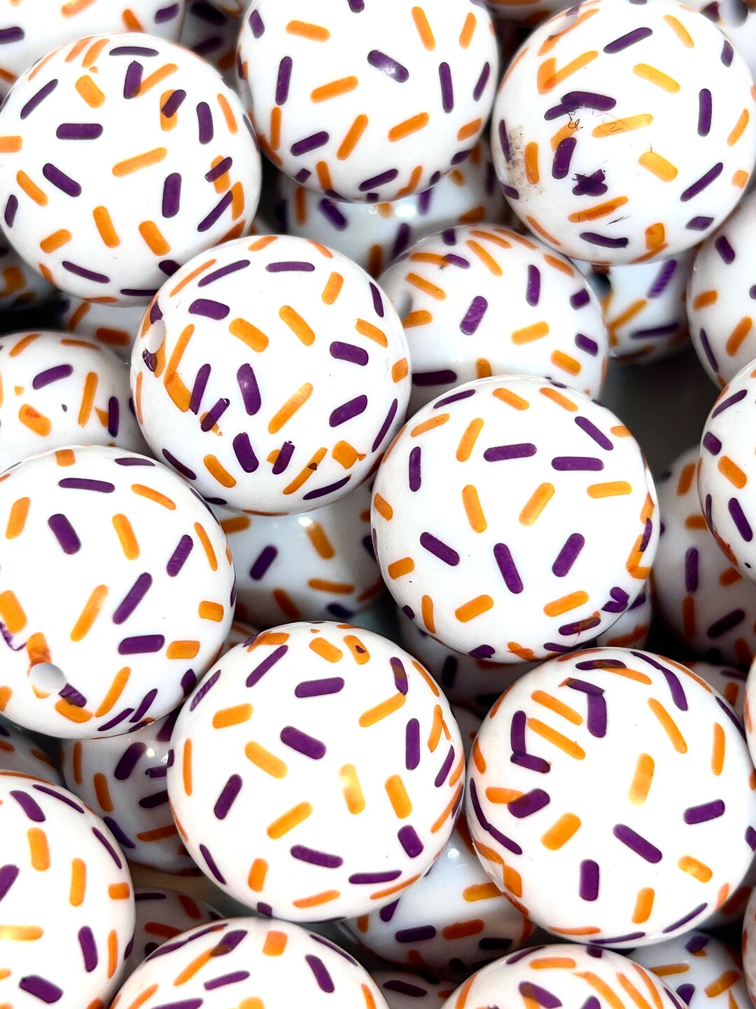20mm Chunky Halloween Sprinkle Beads - Etsy