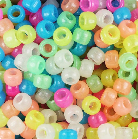 Neon Translucent Kandi Beads Pony Beads Barrel Beads Festival Beads Neon Rave Beads Neon EDM Beads Concert Beads Etsy